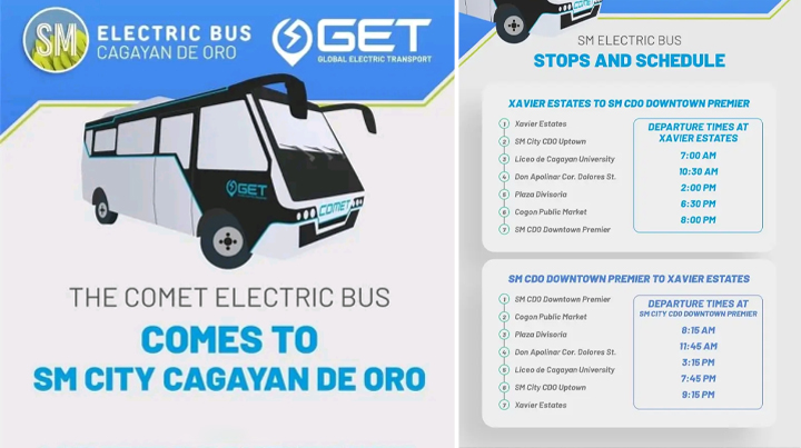 SM Fully Electric Shuttle Service now in CDO; offers free rides from ...