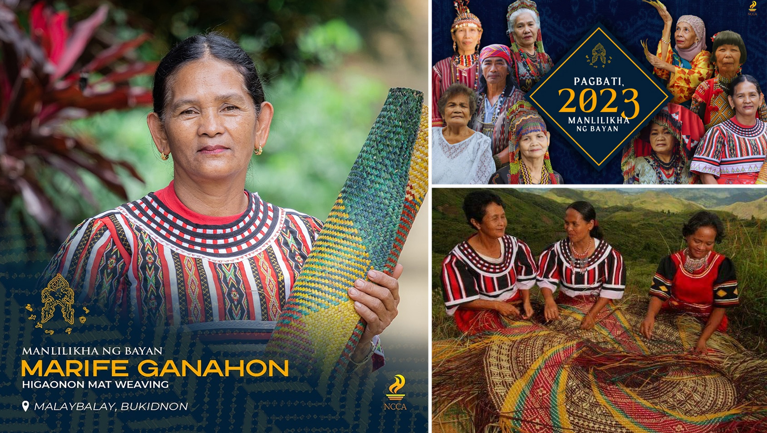 Higaonon mat weaver from Bukidnon declared "Manlilikha ng Bayan" for ...