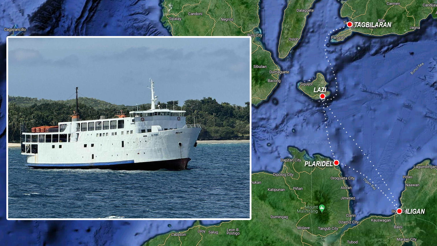MV GL Ferry to start plying Lazi-Plaridel-Iligan-Lazi-Tagbilaran route ...