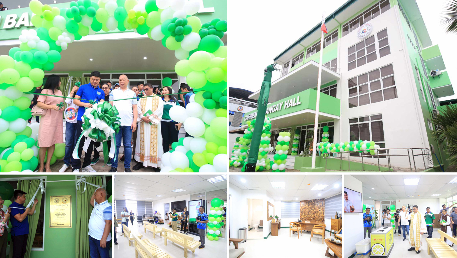 RANDOM SHOTS: 4-storey Carmen Barangay Hall inaugurated - PROGRESS ...
