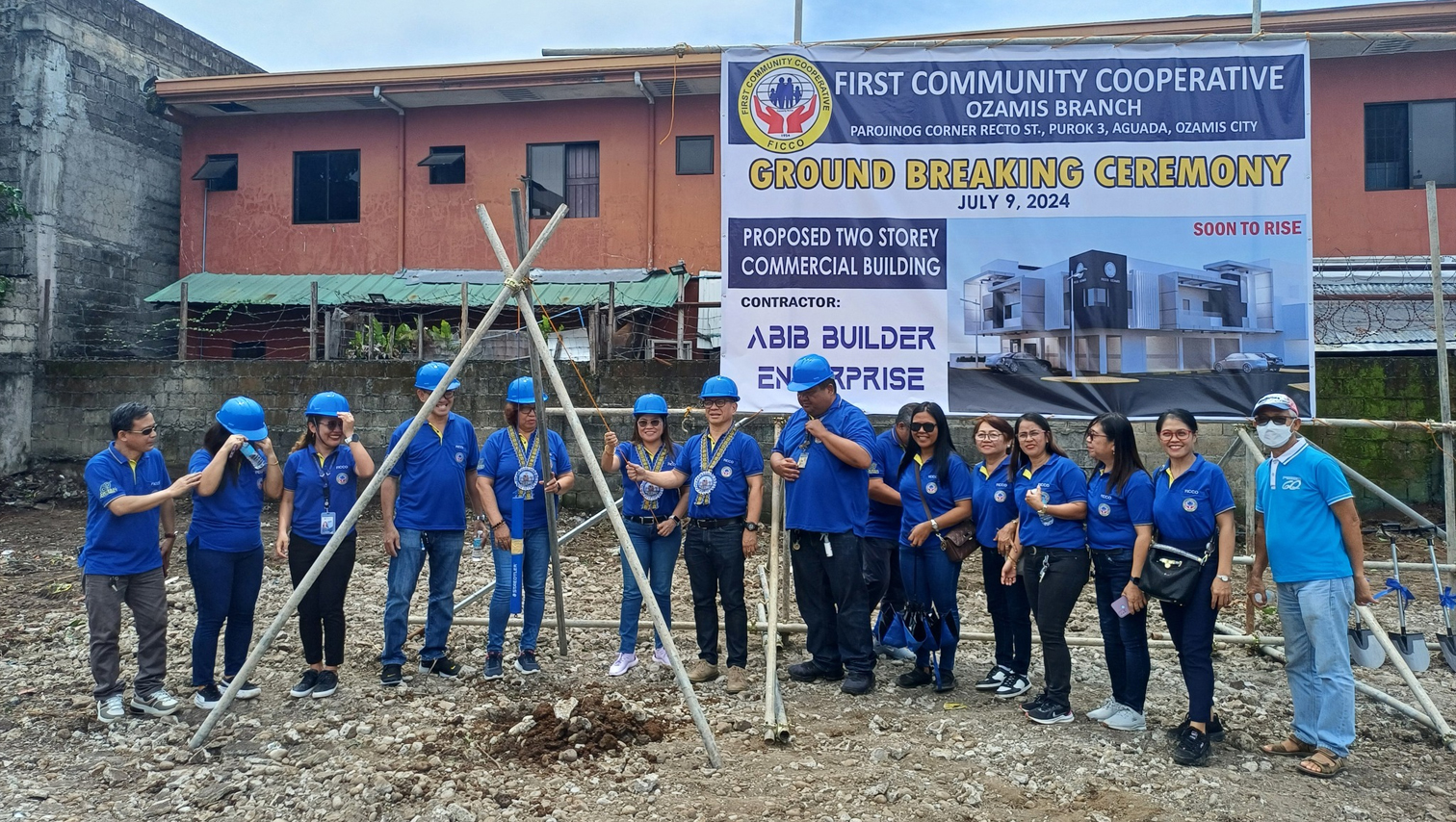 FICCO groundbreaks new Ozamiz City branch office - PROGRESS WATCH ...