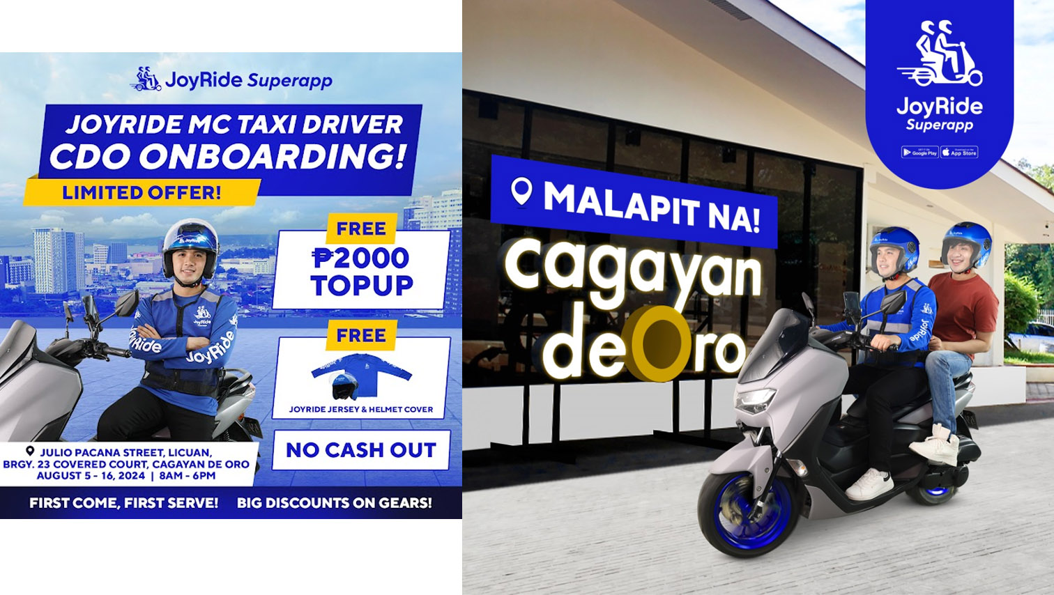 JoyRide to start motorcycle taxi service in Cagayan de Oro soon ...