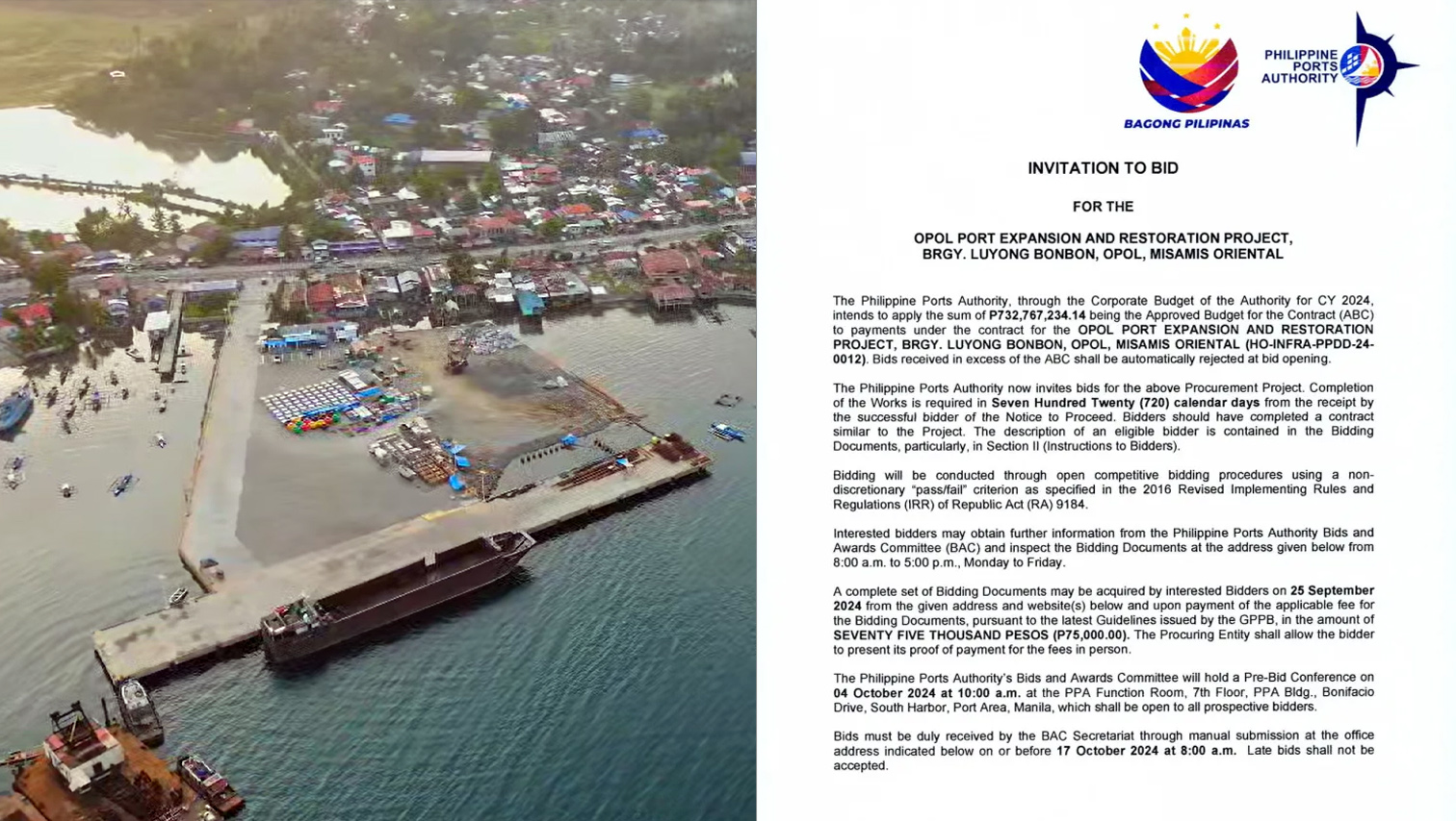 PROJECT WATCH: Opol Port set for P733 Million Expansion - PROGRESS ...
