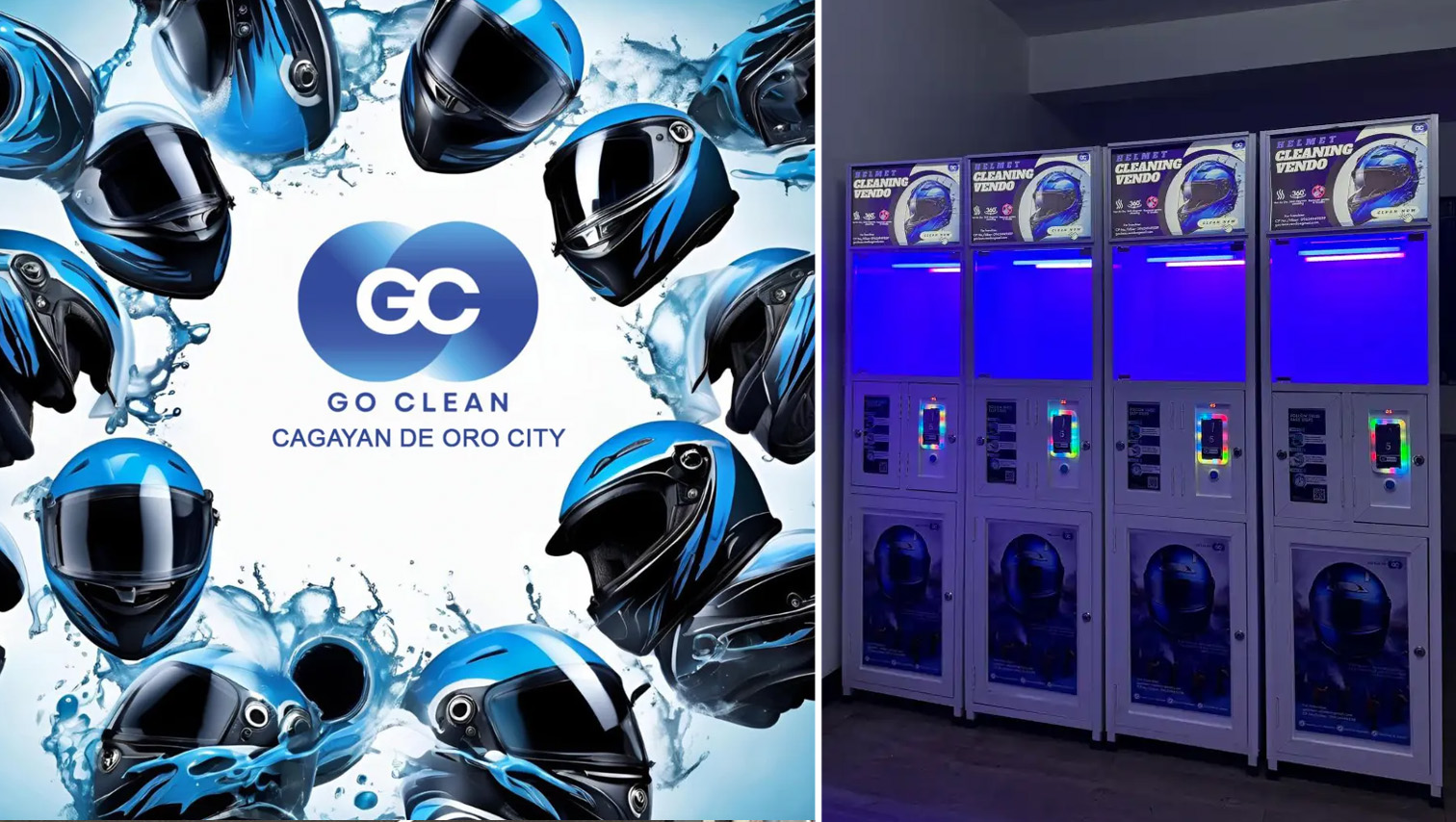 Go Clean-Helmet Cleaning Vendo Machine opens distributor's office in ...