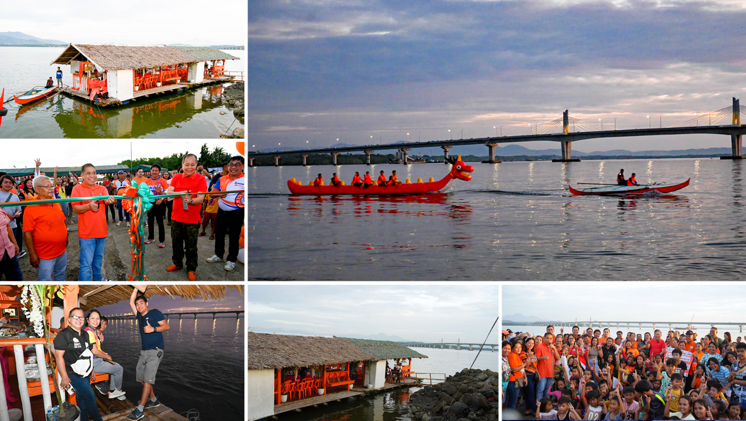RANDOM SHOTS: Silanga Floating Cottages and Banana Boat - PROGRESS ...