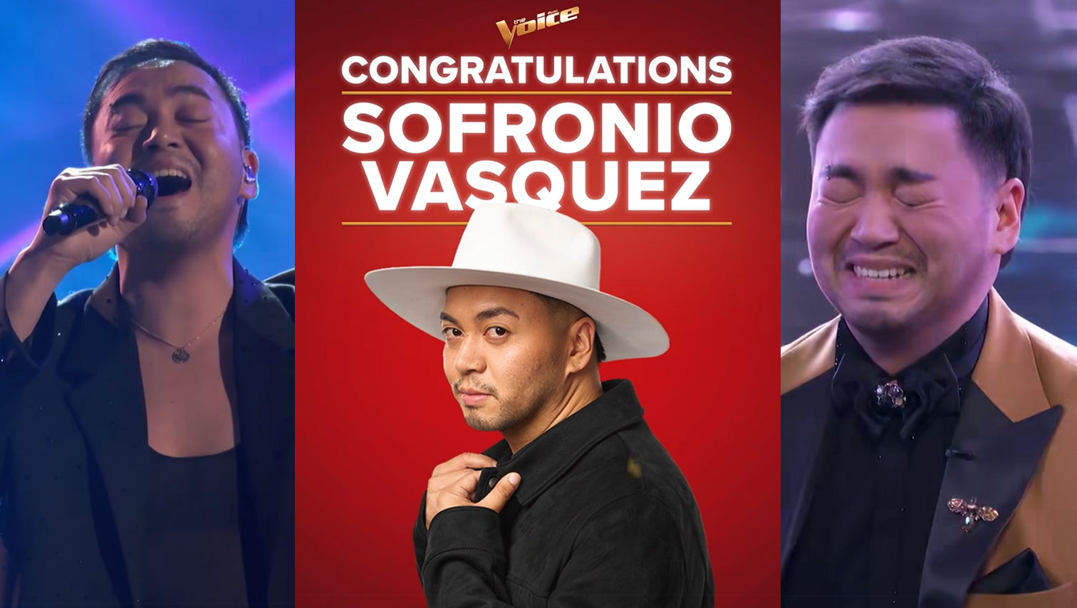 VIDEO WATCH: Ozamiz City’s Sofronio Vasquez wins The Voice USA Season 26 - PROGRESS WATCH: Metro ...