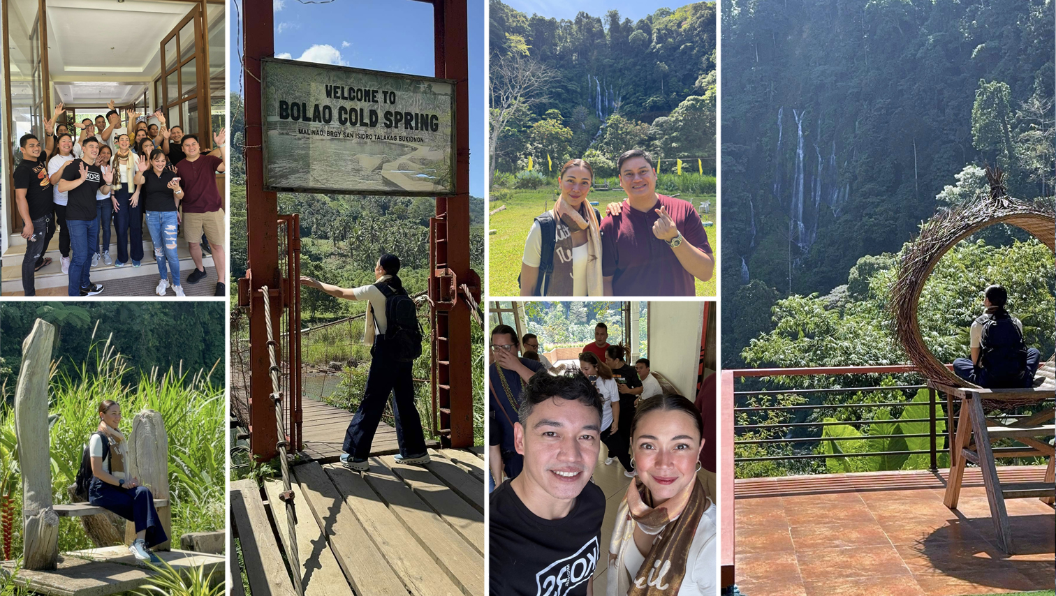 RANDOM SHOTS: Jodi Sta. Maria visits Sinulom Falls and Bolao Cold ...