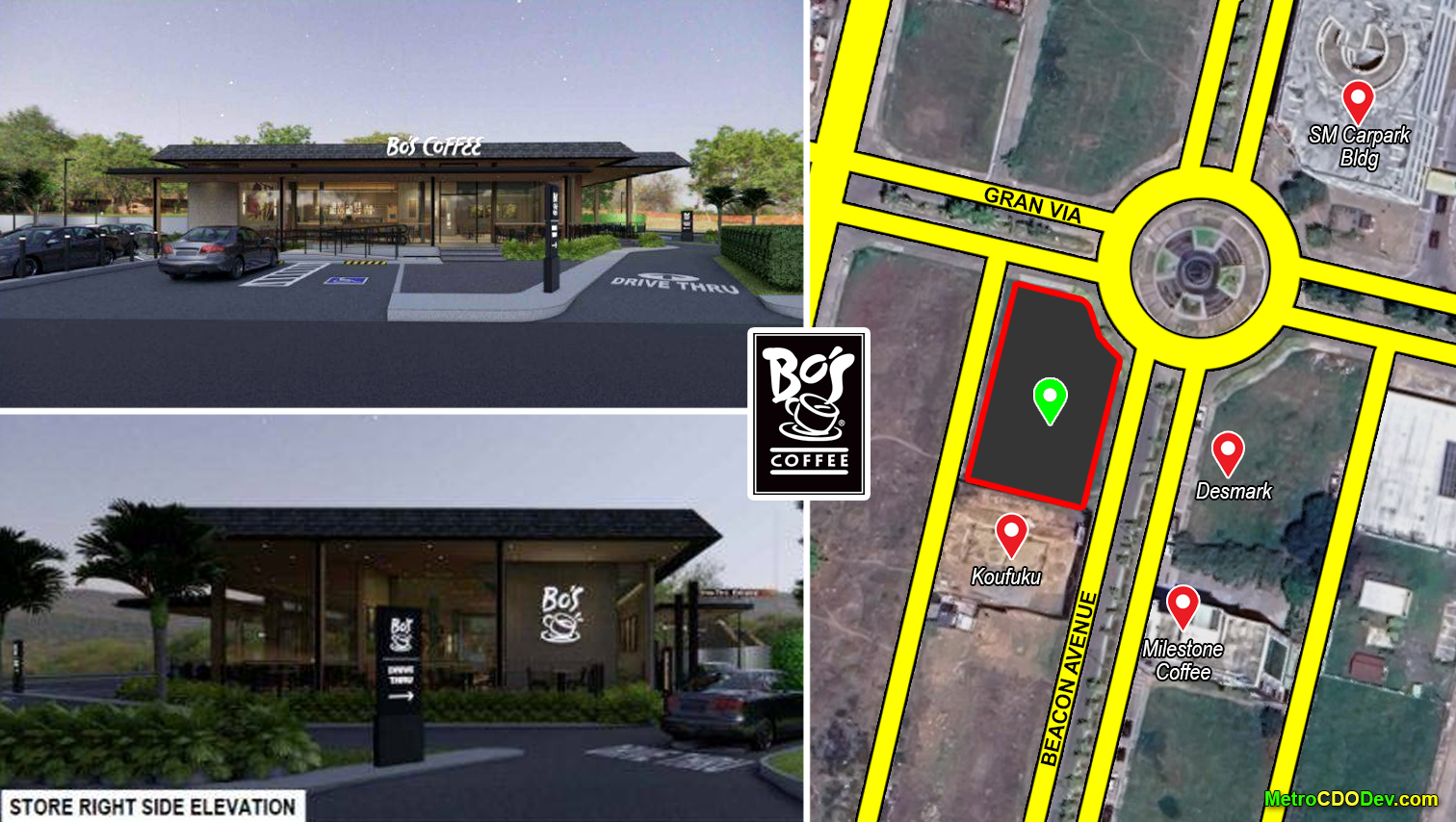 PROJECT WATCH: Bo's Coffee CDO Uptown rising soon at Pueblo de Oro ...