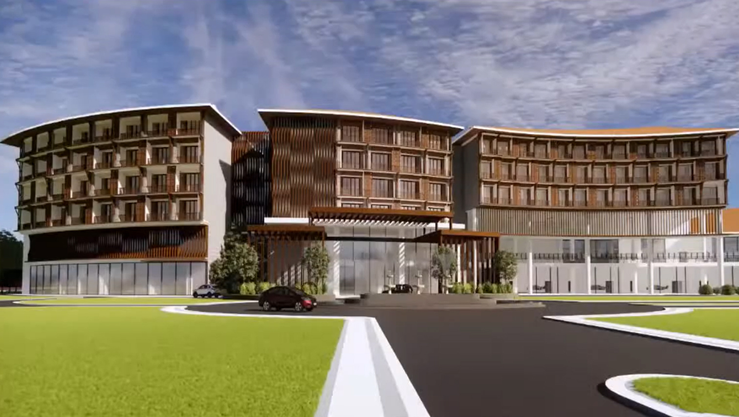 PROJECT WATCH: Perspective of 6-storey hotel and convention center at ...