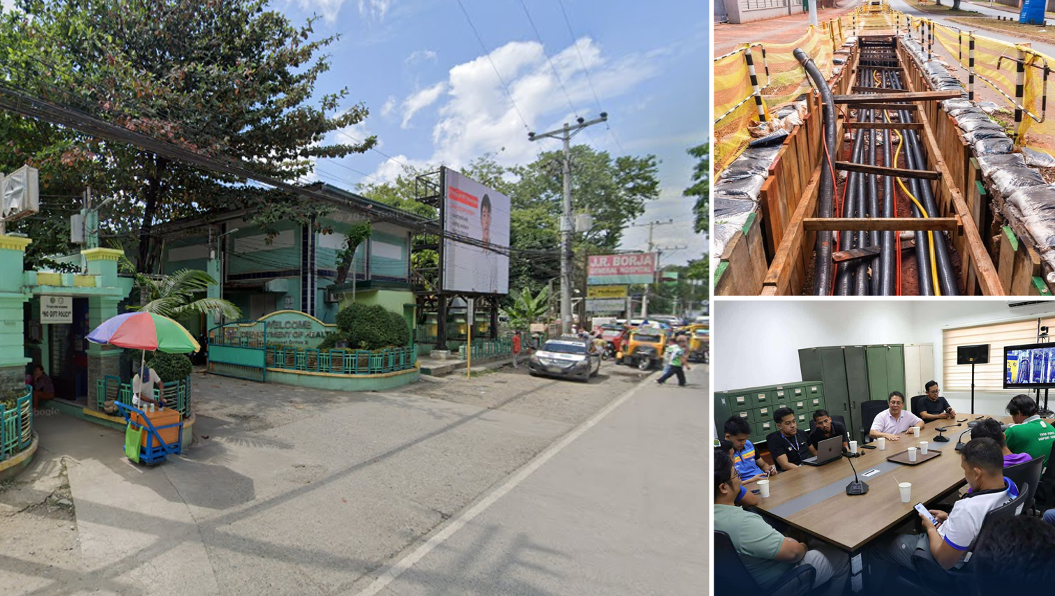 Task Force to install first underground cabling in Cagayan de Oro at DOH-10 premises - PROGRESS ...