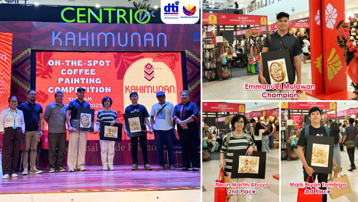 CdeO artist wins On-the-Spot Coffee Painting Competition - PROGRESS ...