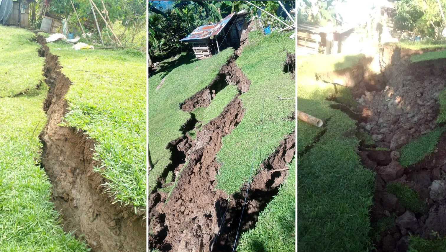 RANDOM SHOTS: Land fissures raise concern in Bukidnon town - PROGRESS ...