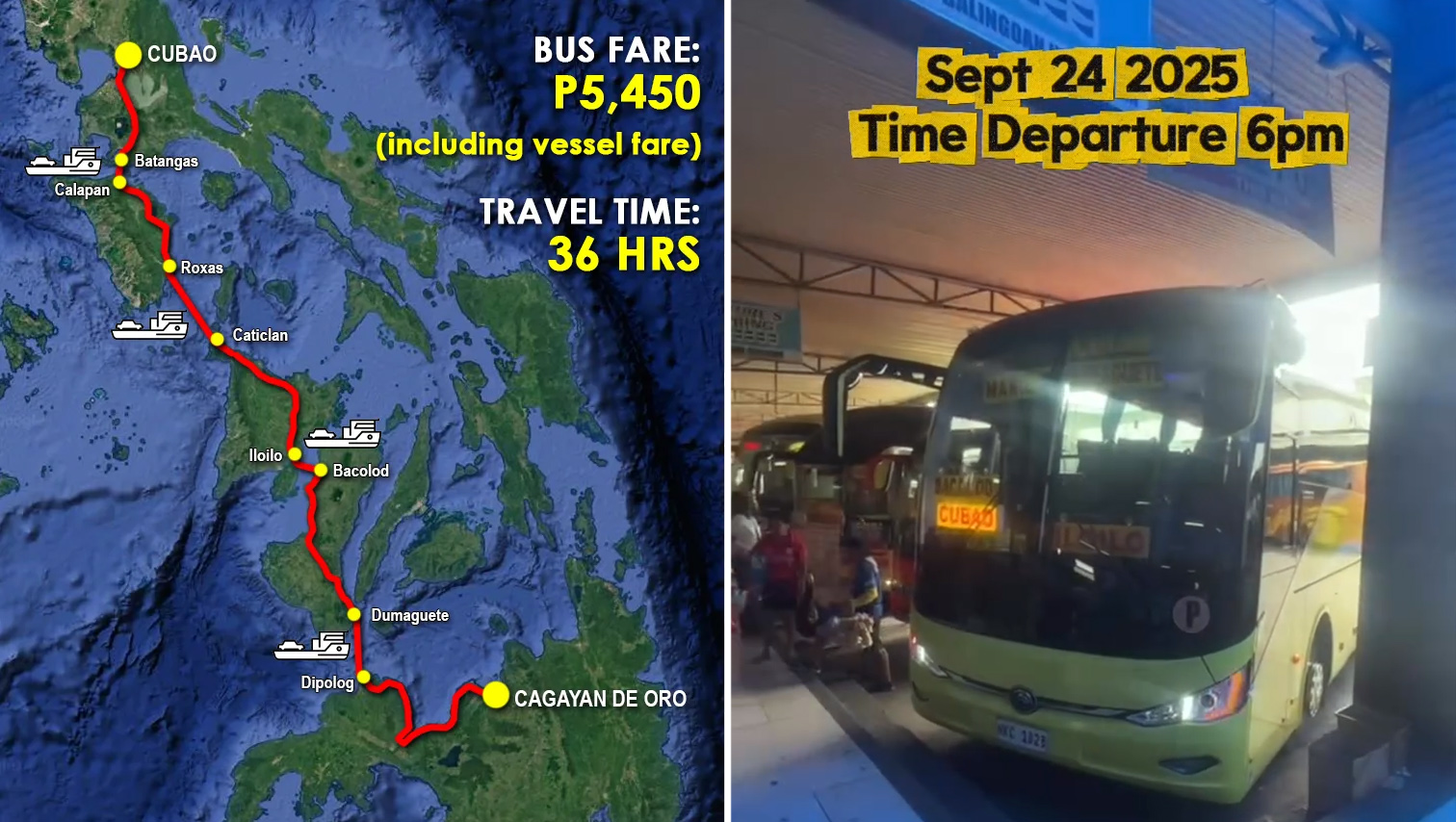 Ceres Transport bus from Cagayan de Oro to Cubao spotted at Agora Bus ...