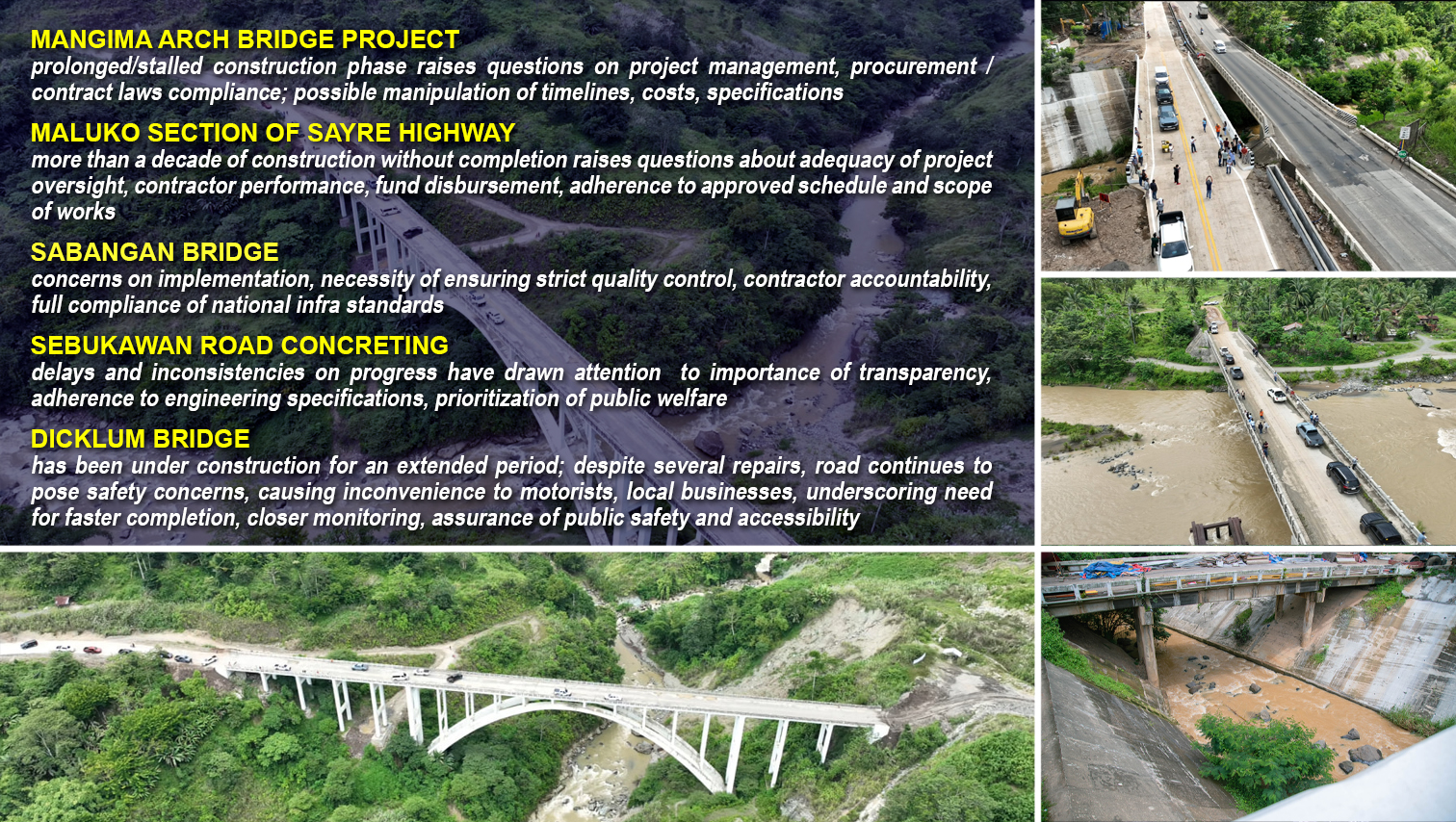 Resolution seeks investigation into DPWH bridge, road projects in ...