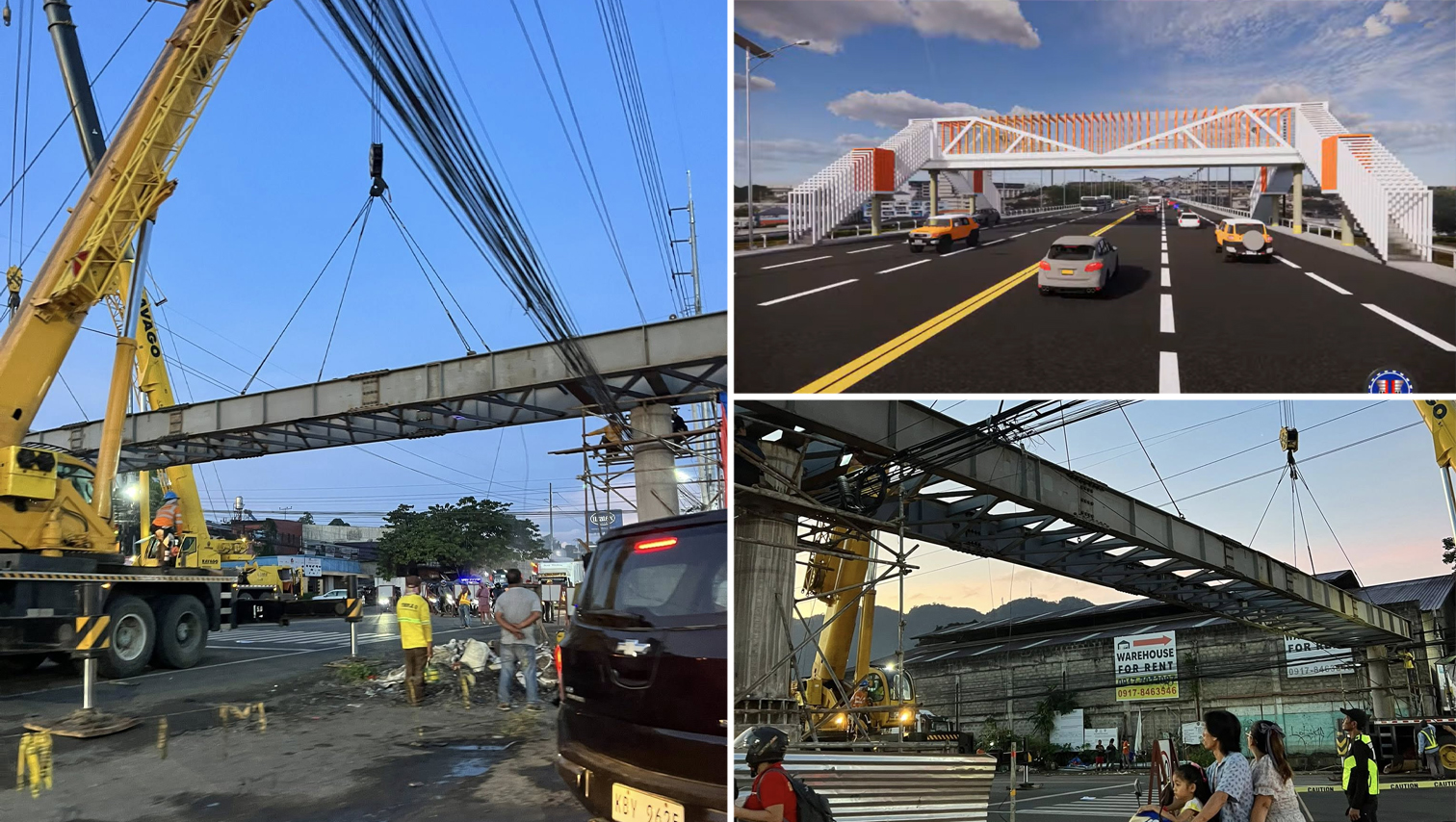 PROJECT WATCH: Launching of steel beams for Pedestrian Overpass Project ...