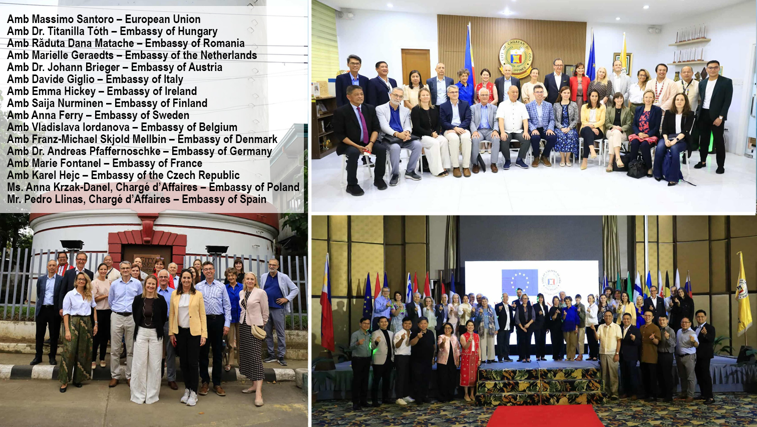 RANDOM SHOTS: EU envoys visit Cagayan de Oro, express support to city ...