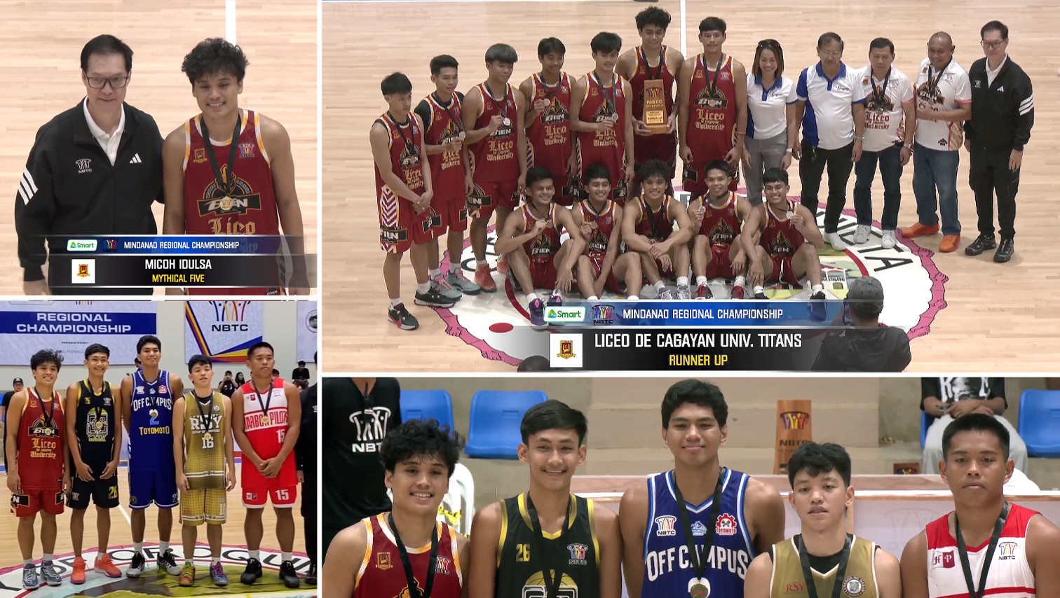 Liceo U Titans finish runner-up in SMART-NBTC Mindanao finals, Idulsa ...